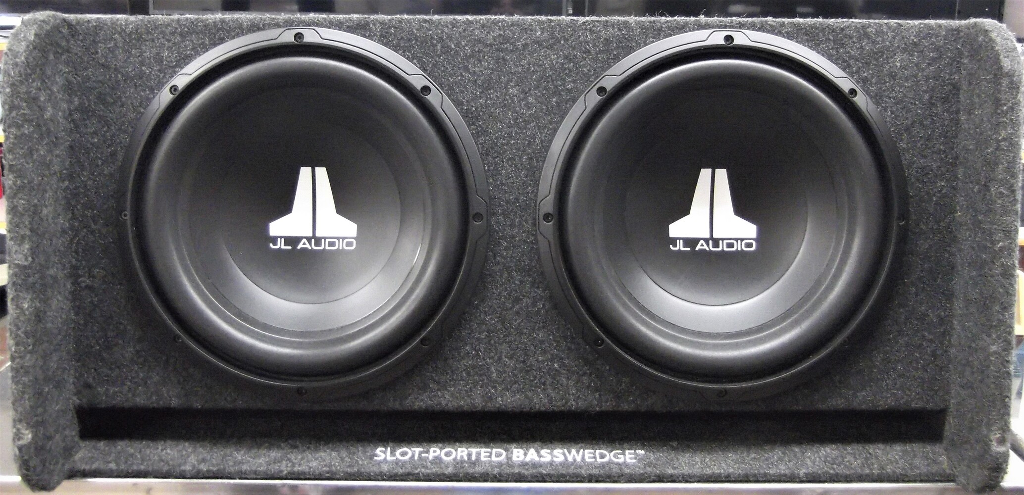 JL Audio Dual 12 Inch BassWedge Ported Enclosure | Ponders Loans ...